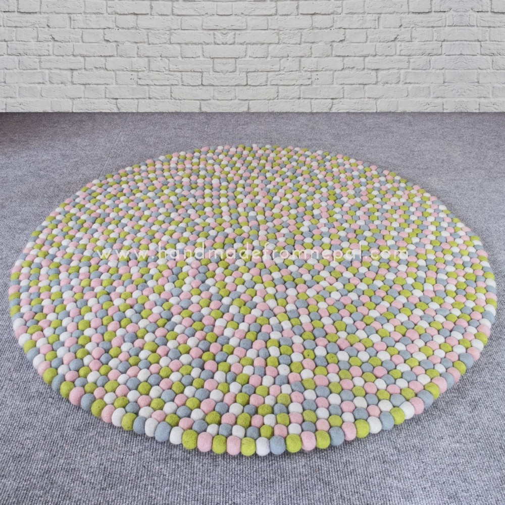 Felt Ball Rugs