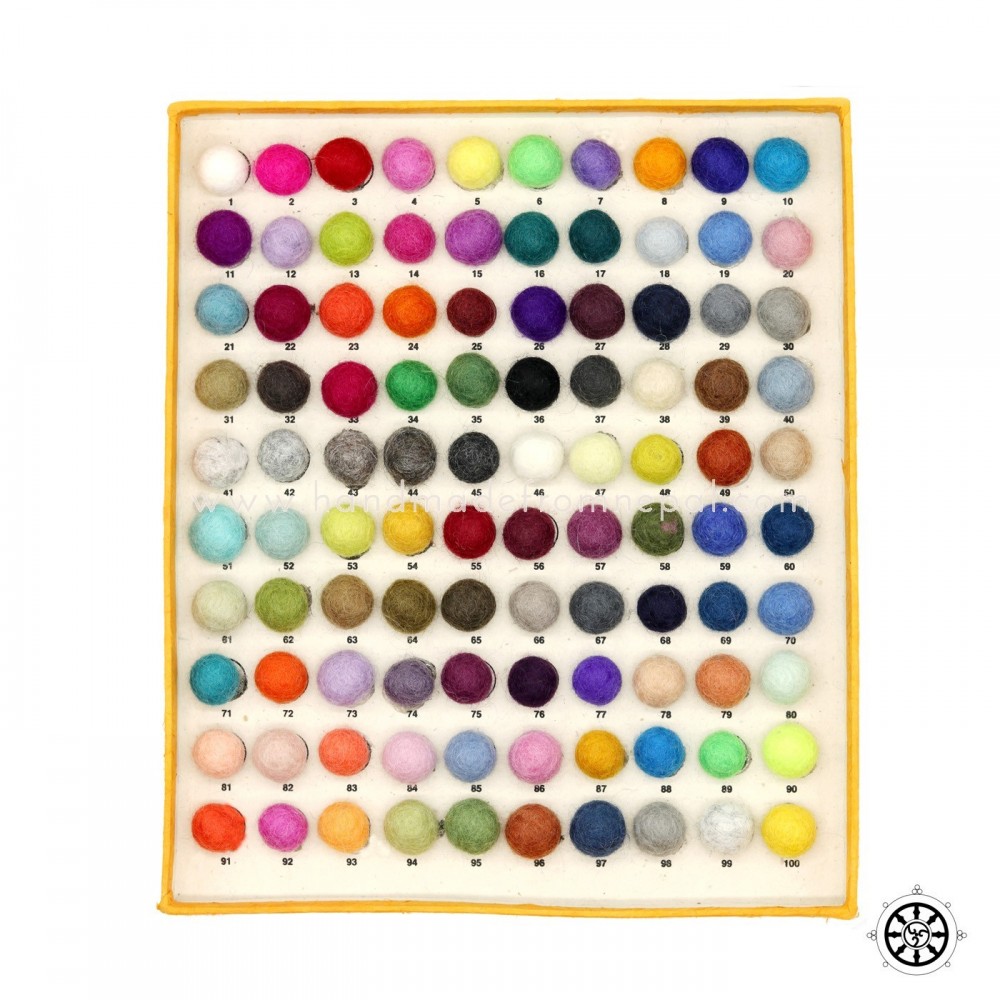 felt ball, wool felt ball, pompom